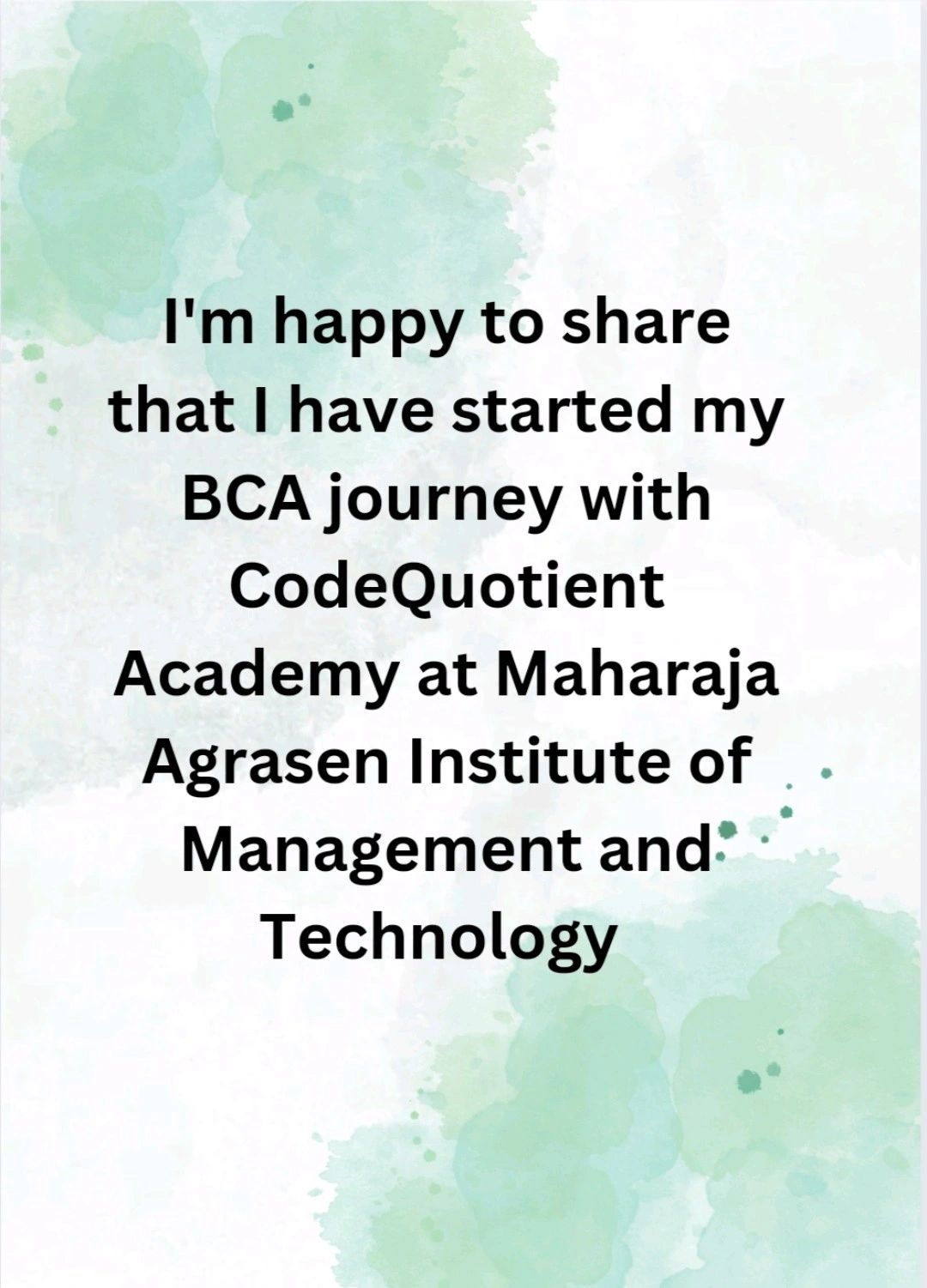#myfirstyearatcqst | Diksha Uppal #myfirstyearatcqst | Diksha Uppal