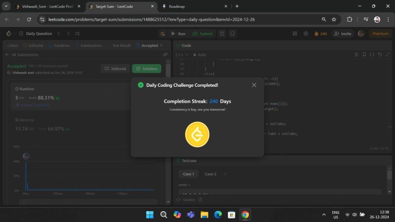 Vishwash soni on LinkedIn: #leetcode #dsa #codingjourney #neetcode # ... Vishwash soni on LinkedIn: #leetcode #dsa #codingjourney #neetcode # ...