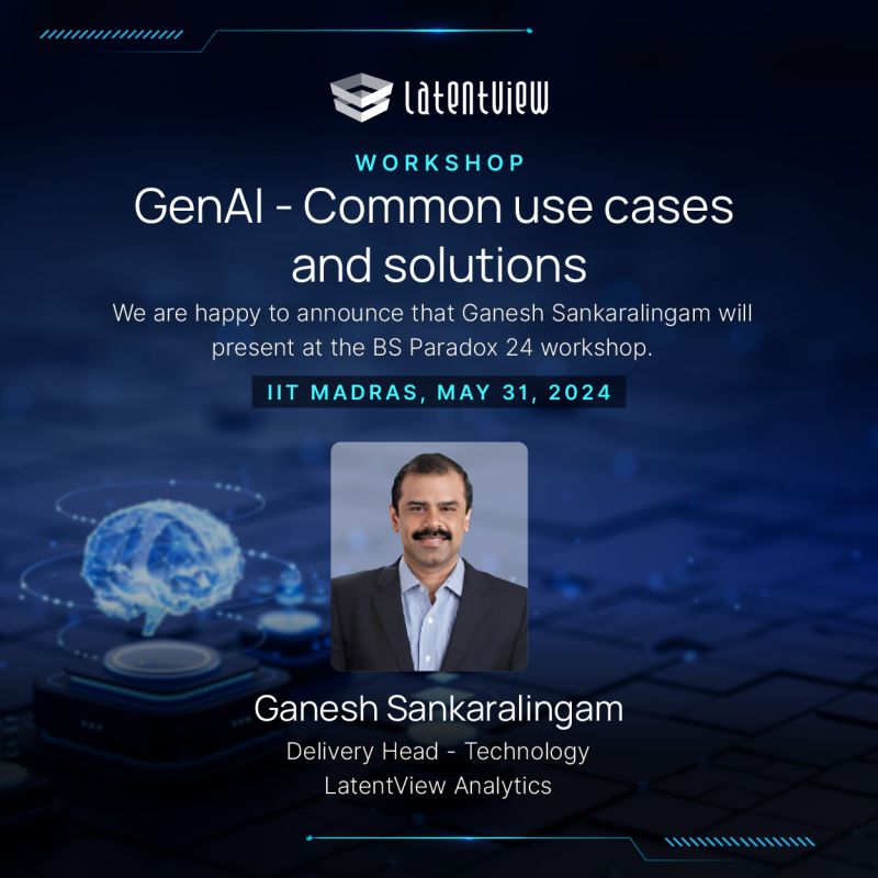 LatentView Analytics on LinkedIn: The GenAI FOMO is real. While AI has ... LatentView Analytics on LinkedIn: The GenAI FOMO is real. While AI has ...