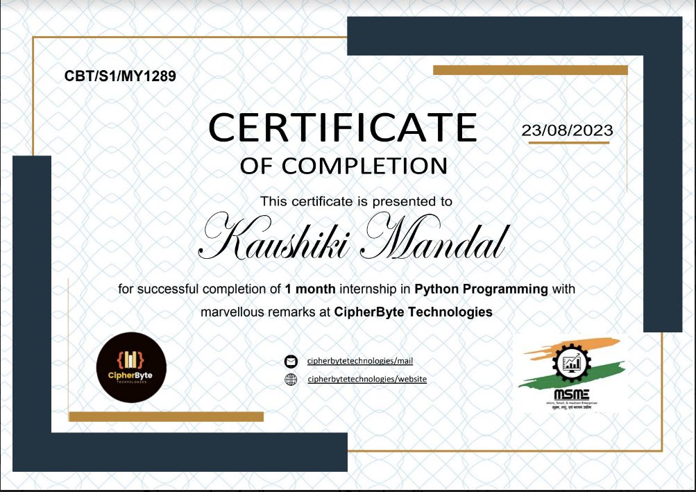 Kaushiki Mandal on LinkedIn: #connections #pythonprogramming #python # ... Kaushiki Mandal on LinkedIn: #connections #pythonprogramming #python # ...
