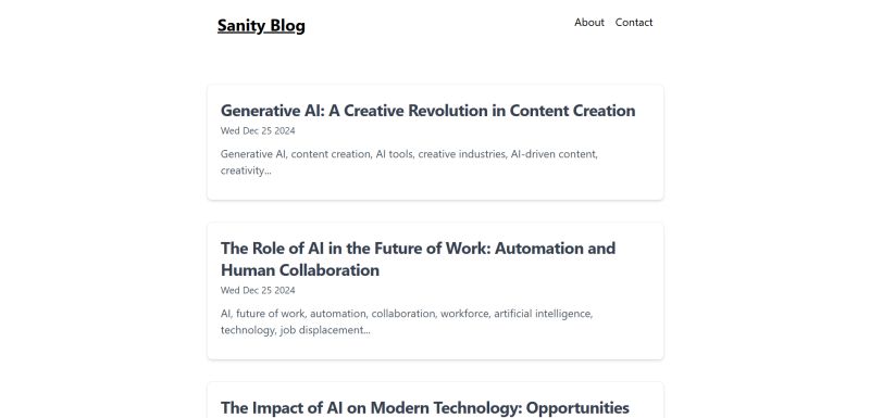 Osama bin Adnan on LinkedIn: #sanitycms #nextjs #headlesscms # ... Osama bin Adnan on LinkedIn: #sanitycms #nextjs #headlesscms # ...