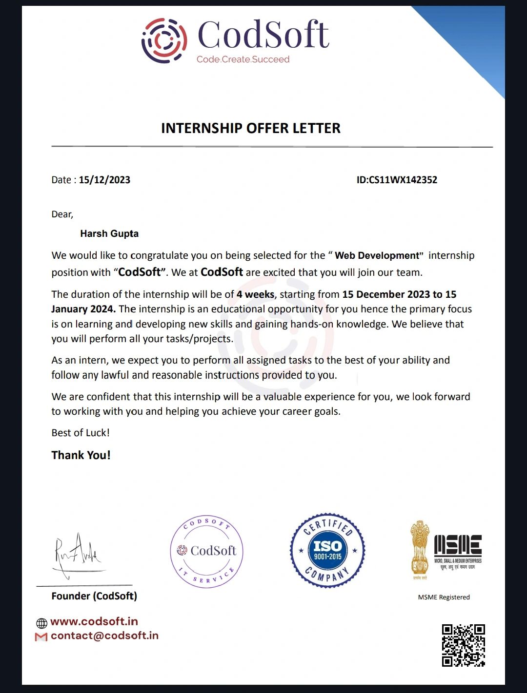 HARSH GUPTA on LinkedIn: #webdevelopment #internship #learningandgrowing HARSH GUPTA on LinkedIn: #webdevelopment #internship #learningandgrowing