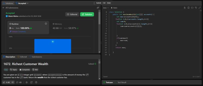 Mukul Mishra on LinkedIn: #leetcode #drgviswanathan #codingchallenge # ... Mukul Mishra on LinkedIn: #leetcode #drgviswanathan #codingchallenge # ...