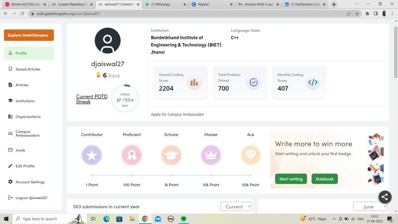 Deepali Jaiswal on LinkedIn: #coding #datastructures #algorithms # ... Deepali Jaiswal on LinkedIn: #coding #datastructures #algorithms # ...
