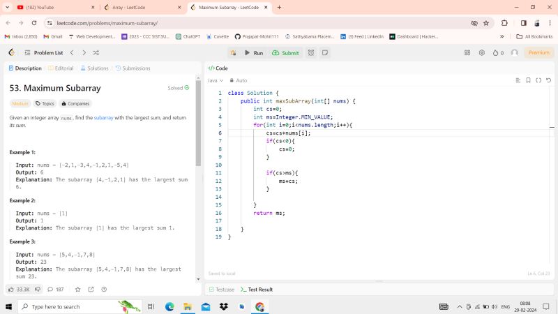 Mohit Prajapat on LinkedIn: 30 days coding challenge @LeetCode Day-1 ... Mohit Prajapat on LinkedIn: 30 days coding challenge @LeetCode Day-1 ...