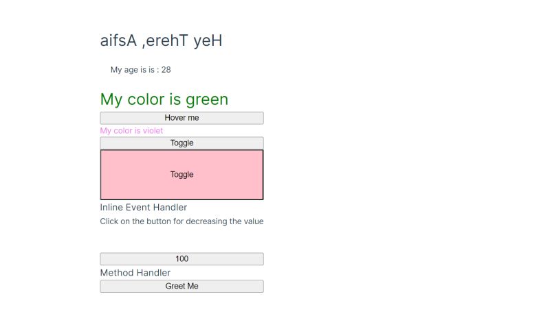 Day 5 of learning Vue.js event handlers | Asfia Aiman posted on the ... Day 5 of learning Vue.js event handlers | Asfia Aiman posted on the ...