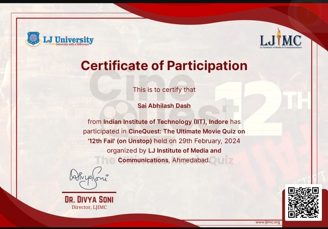Sai Abhilash Dash on LinkedIn: I want to inform everyone that I had ... Sai Abhilash Dash on LinkedIn: I want to inform everyone that I had ...