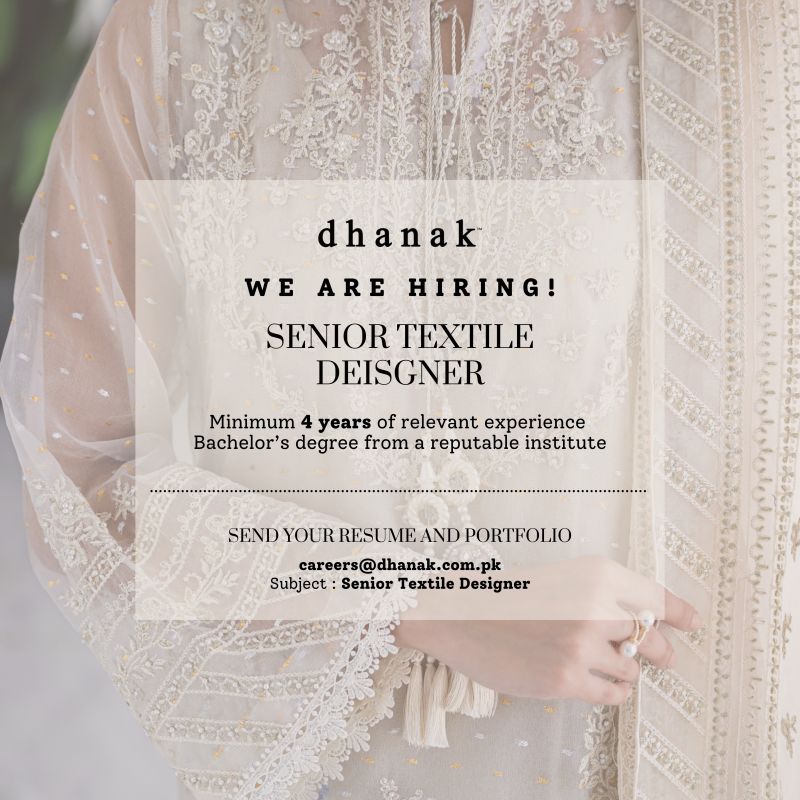 Zaid Tariq Baghpati on LinkedIn: #hiring #textiledesign | 12 comments Zaid Tariq Baghpati on LinkedIn: #hiring #textiledesign | 12 comments