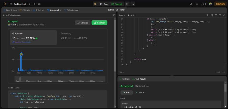 Harish Murugesan on LinkedIn: #30daysofcode #leetcode Harish Murugesan on LinkedIn: #30daysofcode #leetcode
