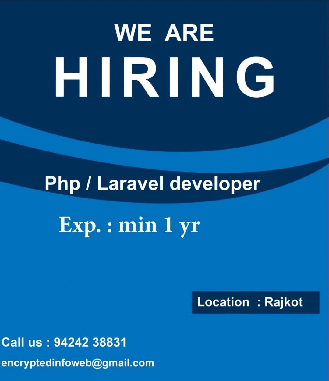 Jasmeen Virani on LinkedIn: #hiring #phpdevelopers #phpdeveloper # ... Jasmeen Virani on LinkedIn: #hiring #phpdevelopers #phpdeveloper # ...