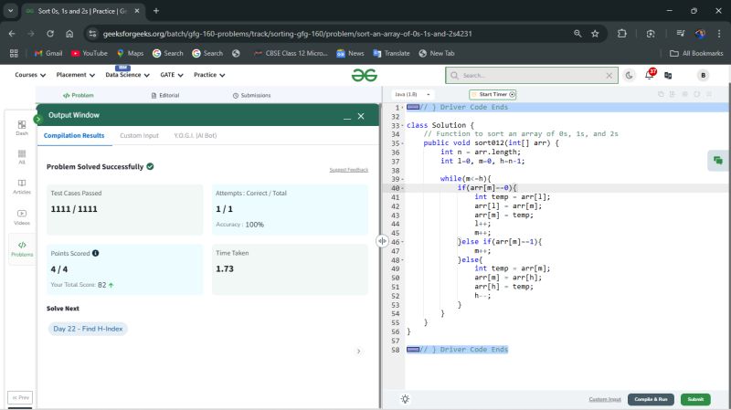 #gfg160 #gfg #100daysofcode #codingchallenge #java #problemsolving #dsa ... #gfg160 #gfg #100daysofcode #codingchallenge #java #problemsolving #dsa ...