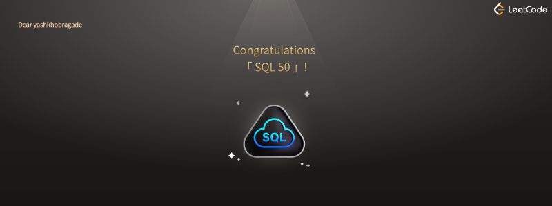 Yash Khobragade on LinkedIn: #sql #leetcode #dataanalytics #sqlqueries ... Yash Khobragade on LinkedIn: #sql #leetcode #dataanalytics #sqlqueries ...