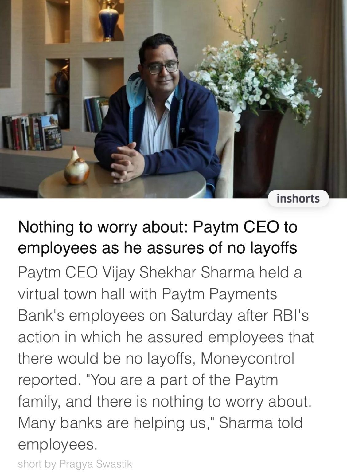 Rohit chauhan on LinkedIn: This is leadership Rohit chauhan on LinkedIn: This is leadership