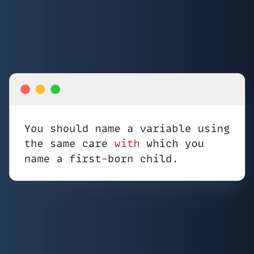 Asfar Ali on LinkedIn: #programmingtips #cleancode Asfar Ali on LinkedIn: #programmingtips #cleancode