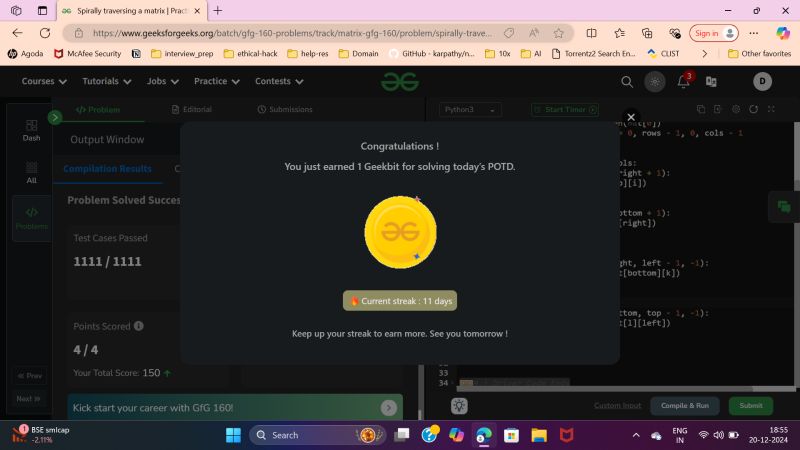 Devanshi Chauhan on LinkedIn: #gfg160 #geekstreak2024 # ... Devanshi Chauhan on LinkedIn: #gfg160 #geekstreak2024 # ...