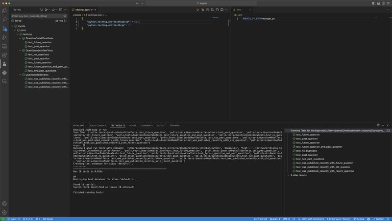 Panagiotis (Panos) Papaemmanouil on LinkedIn: #django #vscode #python Panagiotis (Panos) Papaemmanouil on LinkedIn: #django #vscode #python