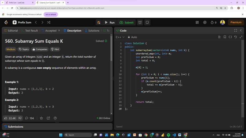 Ashish Kirar on LinkedIn: #dsa #strings #arrays #prefixsum #c # ... Ashish Kirar on LinkedIn: #dsa #strings #arrays #prefixsum #c # ...