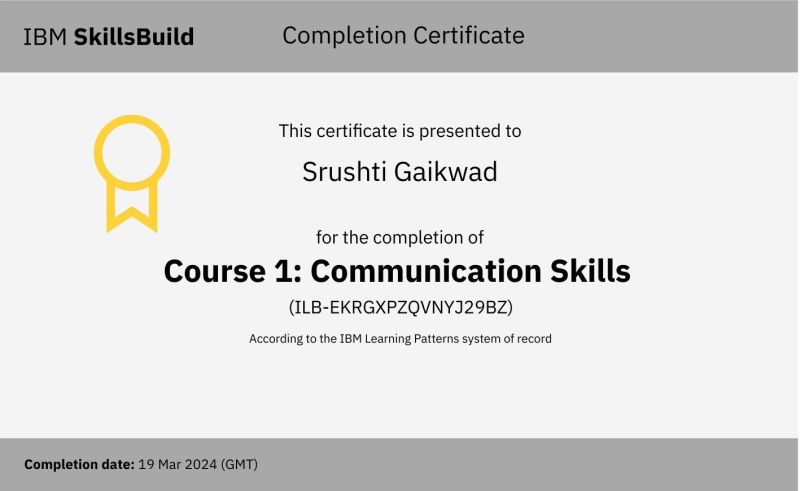 Srushti Gaikwad on LinkedIn: #communicationskills Srushti Gaikwad on LinkedIn: #communicationskills