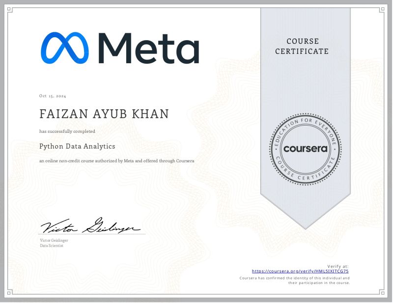 Faizan Khan on LinkedIn: #python #dataanalytics #machinelearning # ... Faizan Khan on LinkedIn: #python #dataanalytics #machinelearning # ...