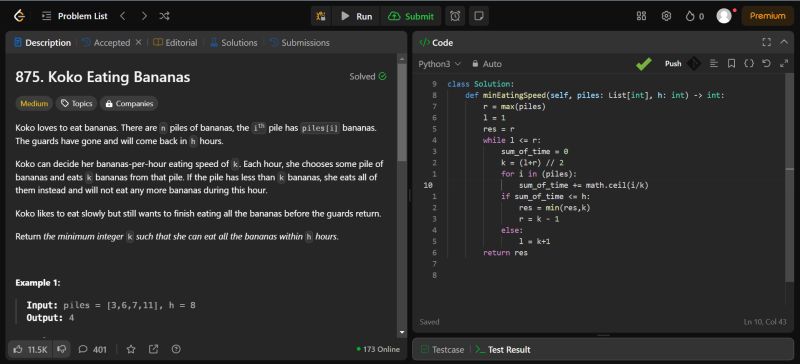 Osama Ghaffar on LinkedIn: #python #leetcode #binarysearch # ... Osama Ghaffar on LinkedIn: #python #leetcode #binarysearch # ...