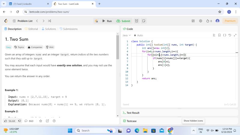 Shruti Jha on LinkedIn: #100daysleetcode #leetcode #problemsolving #dsa Shruti Jha on LinkedIn: #100daysleetcode #leetcode #problemsolving #dsa