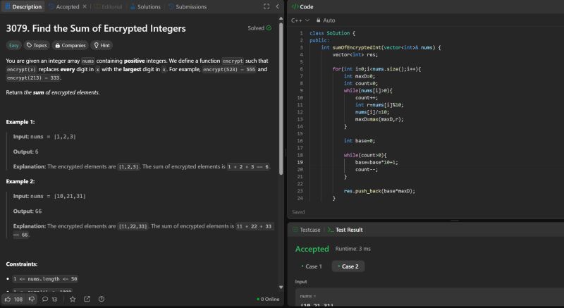 Rythem Sood on LinkedIn: #drgviswanathan #100daysofcode #leetcode # ... Rythem Sood on LinkedIn: #drgviswanathan #100daysofcode #leetcode # ...