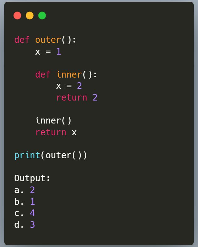 Shahid Mehmood on LinkedIn: #pythonprogramming #pythonjobs #pythonquiz ... Shahid Mehmood on LinkedIn: #pythonprogramming #pythonjobs #pythonquiz ...