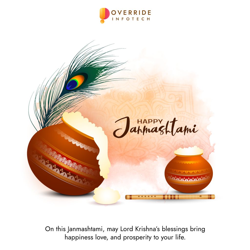 OVERRIDE INFOTECH on LinkedIn: Happy Janmashtami OVERRIDE INFOTECH on LinkedIn: Happy Janmashtami