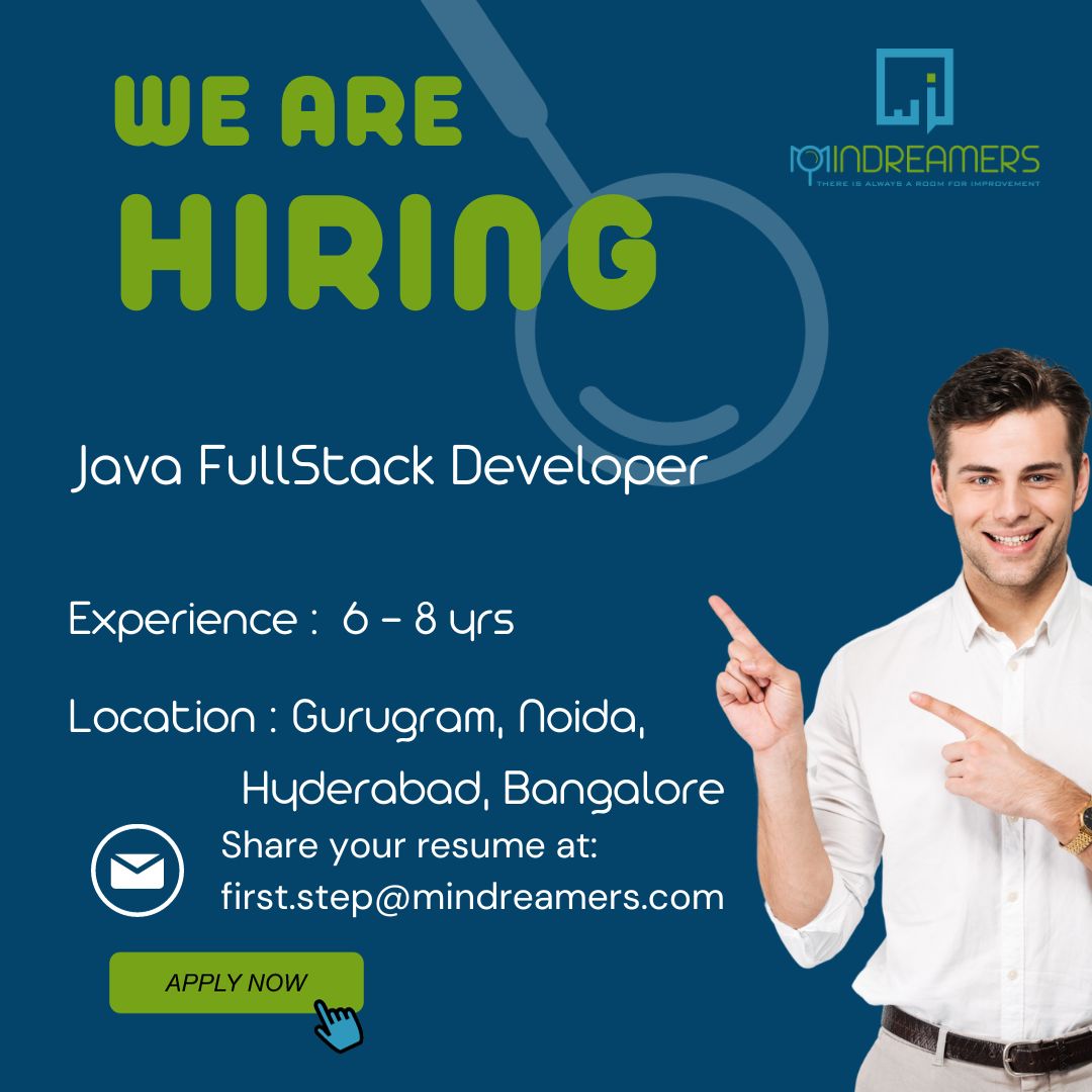 MINDREAMERS on LinkedIn: #javadeveloper #html #css #javascript #aws # ... MINDREAMERS on LinkedIn: #javadeveloper #html #css #javascript #aws # ...