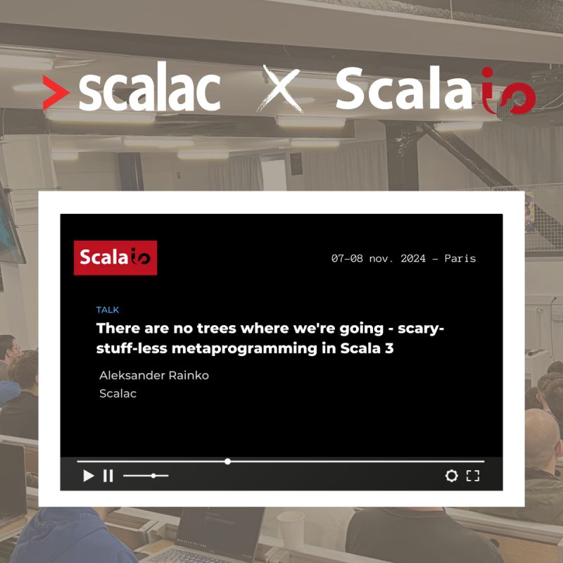 Scalac on LinkedIn: #metaprogramming #scala3 #event Scalac on LinkedIn: #metaprogramming #scala3 #event