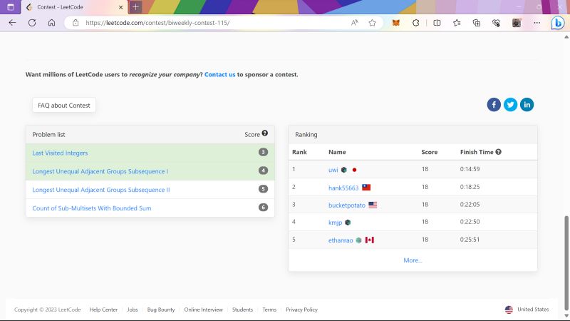 Played leetcode contest and solved 2 problems | Shubham Shinde posted ... Played leetcode contest and solved 2 problems | Shubham Shinde posted ...