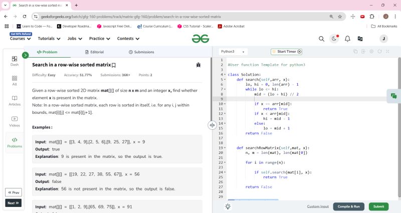 JEEVA E I on LinkedIn: #gfg160 #geekstreak2024 #dsa #160daysofcode JEEVA E I on LinkedIn: #gfg160 #geekstreak2024 #dsa #160daysofcode