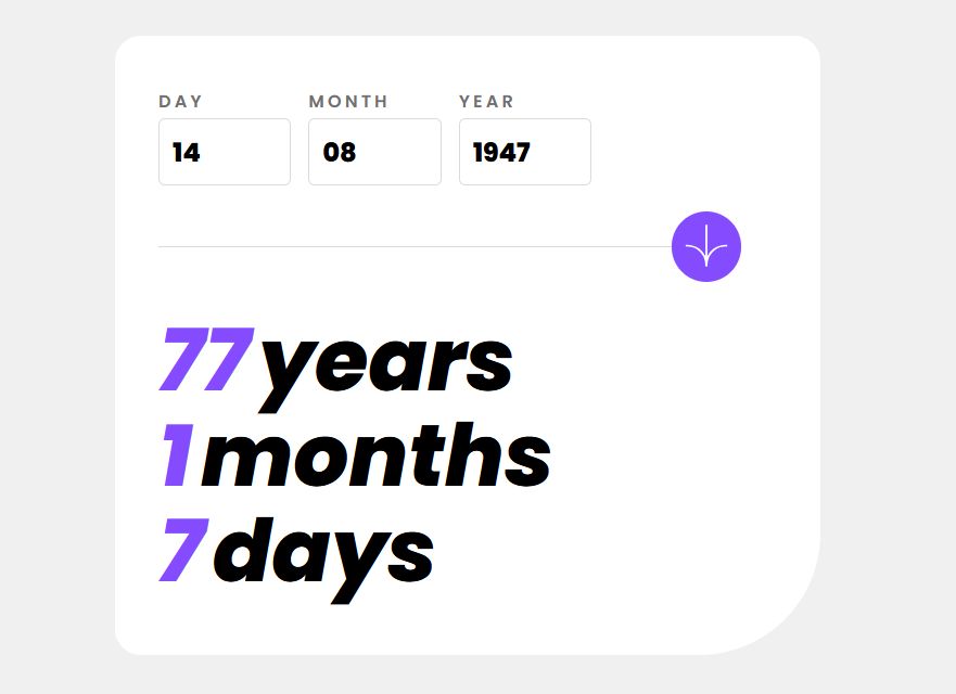 Noman Awan on LinkedIn: #react #tailwindcss #webdevelopment #agecalculator Noman Awan on LinkedIn: #react #tailwindcss #webdevelopment #agecalculator