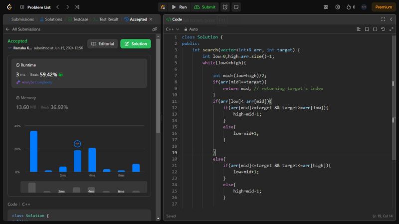 Day 18 of #100DaysOfCode: Binary Search | Ramsha Khan posted on the ... Day 18 of #100DaysOfCode: Binary Search | Ramsha Khan posted on the ...