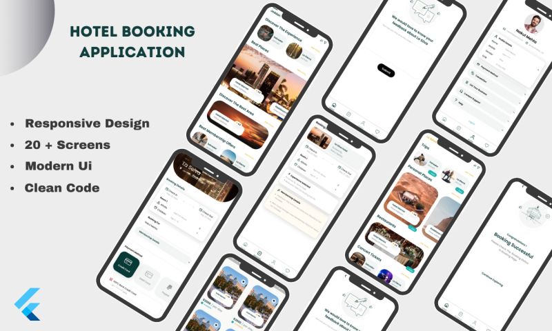 Hotel Booking App UI in Flutter | Usama Ilyas posted on the topic ... Hotel Booking App UI in Flutter | Usama Ilyas posted on the topic ...