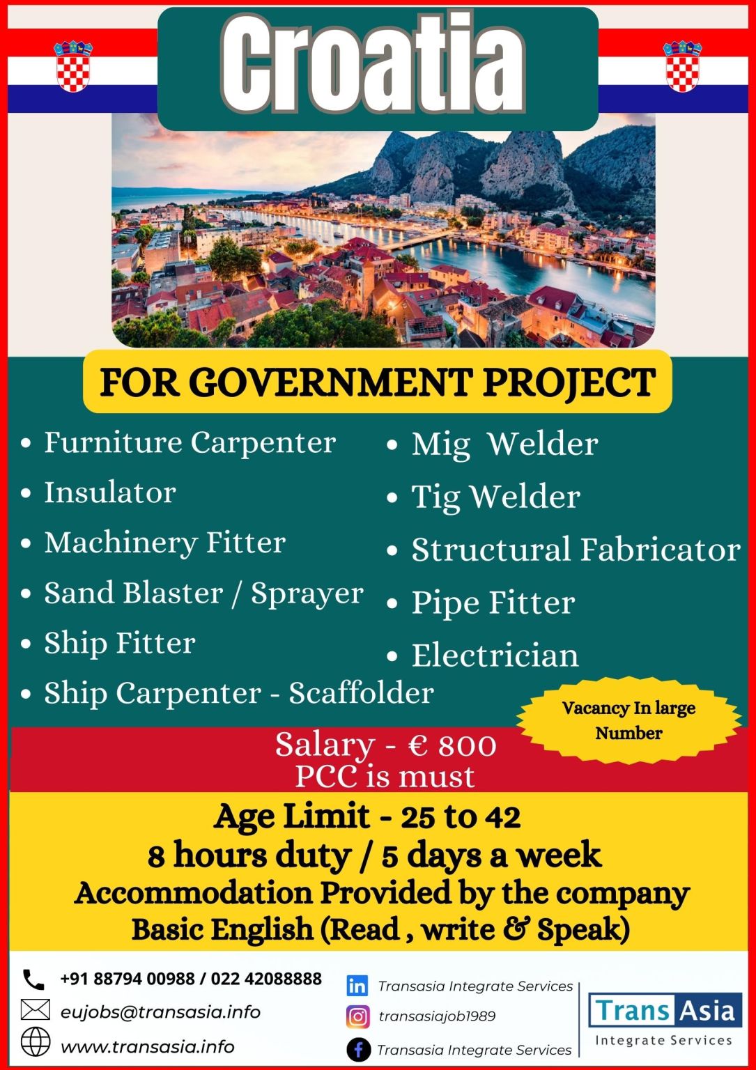 ADIL AHMED on LinkedIn: The new openings at Croatia... ADIL AHMED on LinkedIn: The new openings at Croatia...