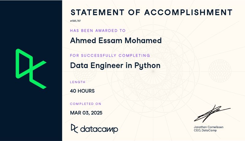 #dataengineering #python #etl #bigdata #machinelearning #datacamp ... #dataengineering #python #etl #bigdata #machinelearning #datacamp ...