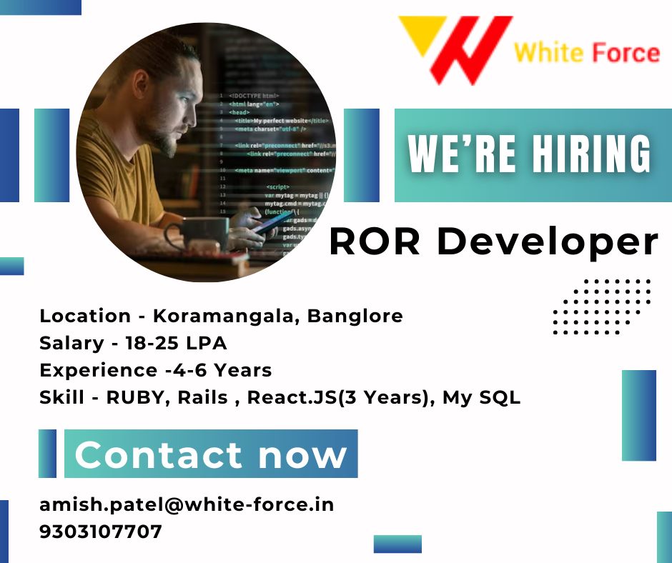 White Force Group on LinkedIn: #rubyonrails #html #css #javascript # ... White Force Group on LinkedIn: #rubyonrails #html #css #javascript # ...