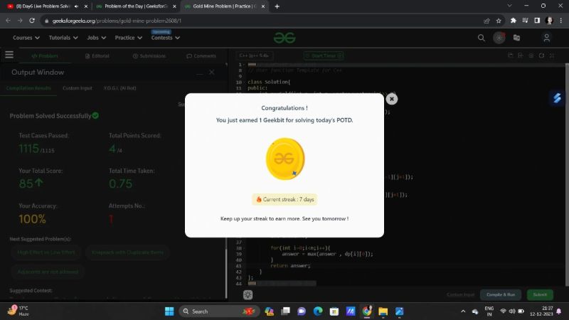Uday Bajpai on LinkedIn: #leetcode #gfg #codingninjas #dsa Uday Bajpai on LinkedIn: #leetcode #gfg #codingninjas #dsa