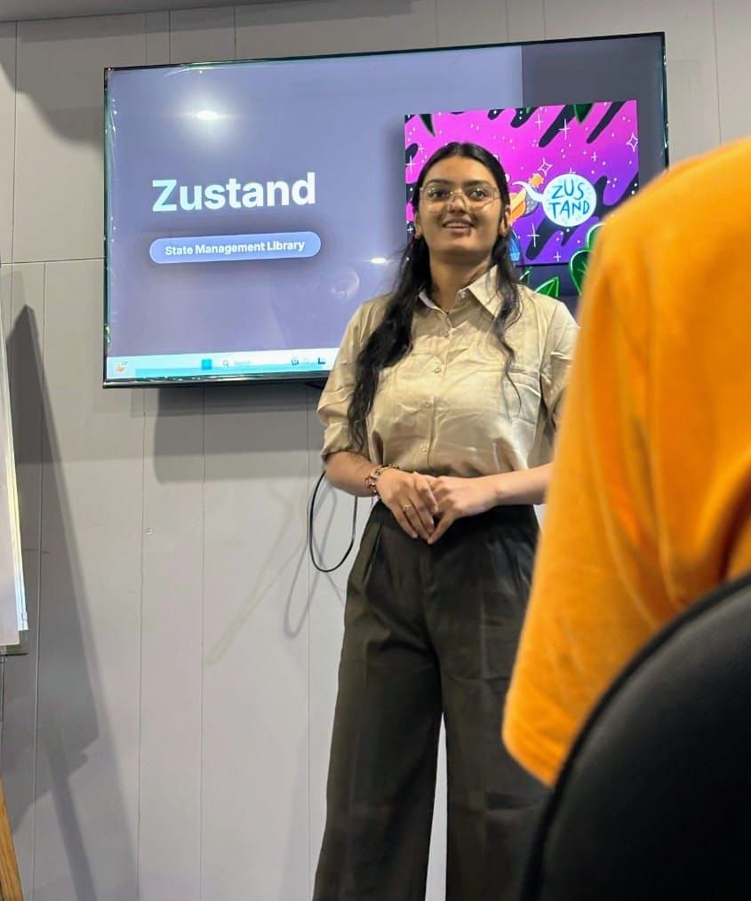 #react #zustand #statemanagement #webdevelopment #techtalks | Tisha Chhaya #react #zustand #statemanagement #webdevelopment #techtalks | Tisha Chhaya