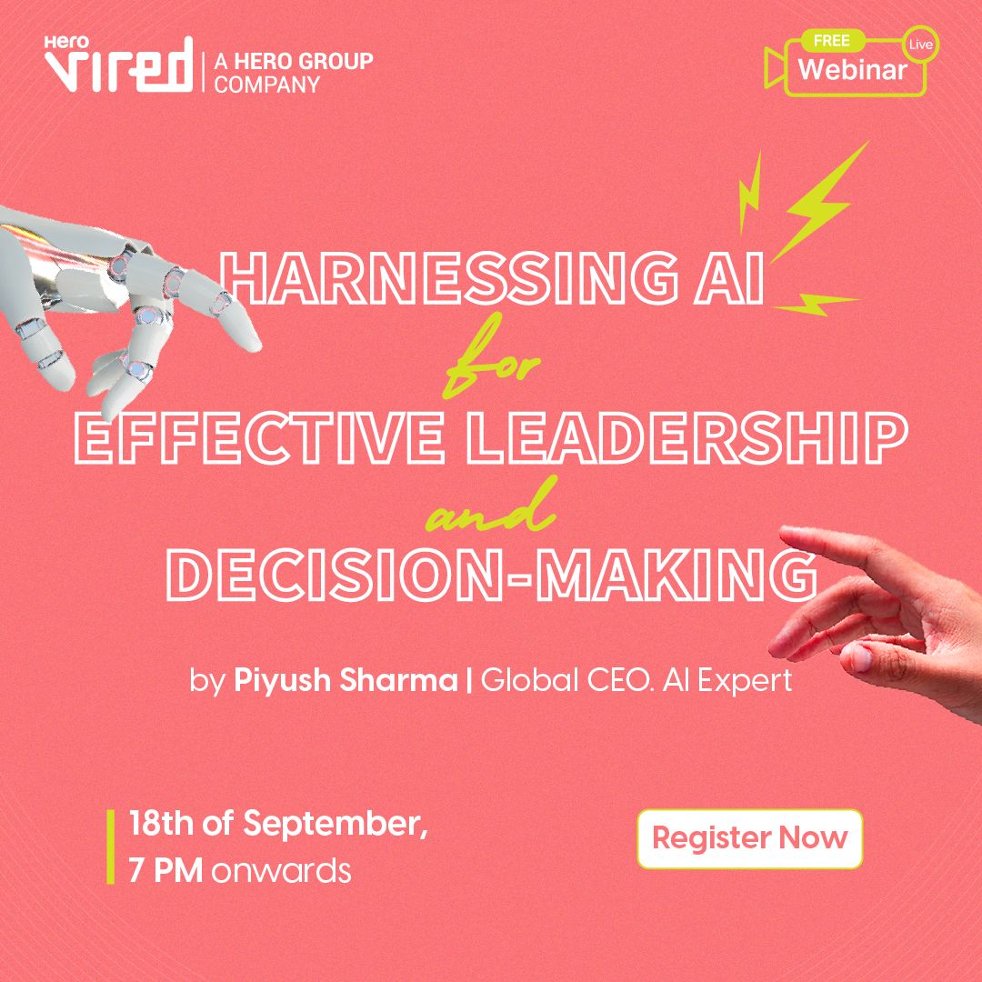AI-driven digital transformation webinar | Hero Vired posted on the ... AI-driven digital transformation webinar | Hero Vired posted on the ...