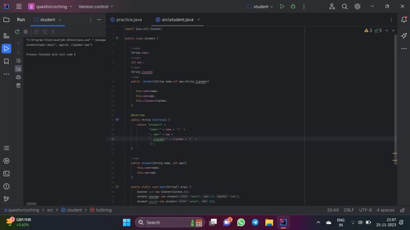 Grateful for learning Java at Sheryians Coding School | Ankit Gour ... Grateful for learning Java at Sheryians Coding School | Ankit Gour ...