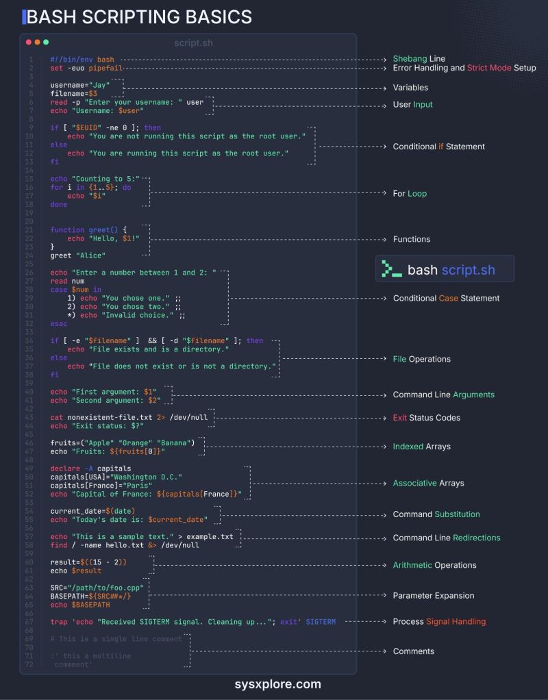 Hamdy Abou El Anein on LinkedIn: Bash scripting basics Hamdy Abou El Anein on LinkedIn: Bash scripting basics