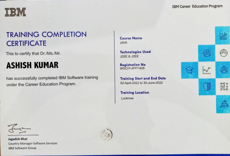 Ashish kumar on LinkedIn: #java #ibm #programming #education # ... Ashish kumar on LinkedIn: #java #ibm #programming #education # ...