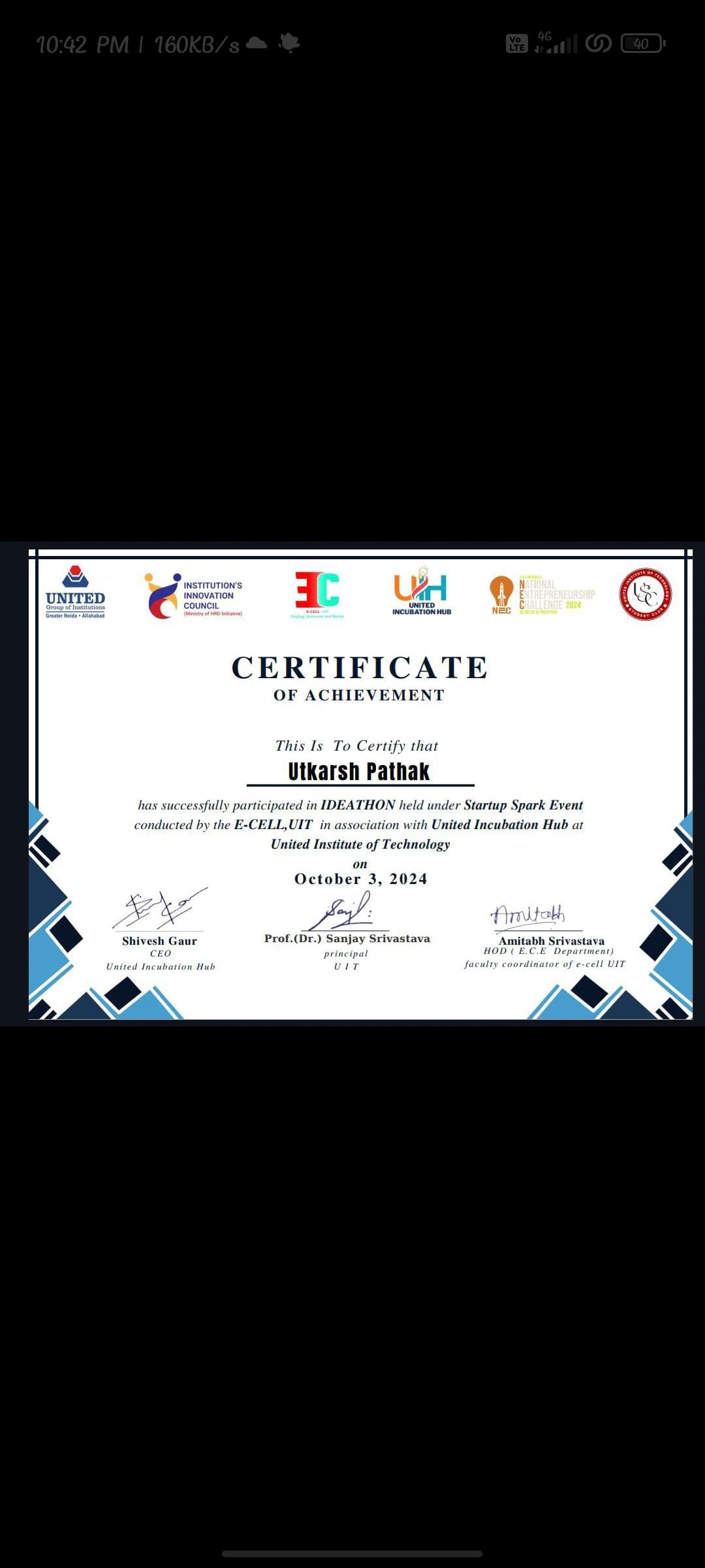 Utkarsh Pathak on LinkedIn: #ideathon #innovation #startupspark # ... Utkarsh Pathak on LinkedIn: #ideathon #innovation #startupspark # ...
