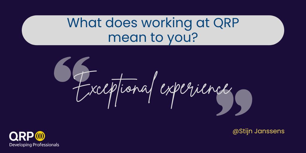 #qrpdevelopingprofessionals #qrp20years #bestpractices | QRP Belgium #qrpdevelopingprofessionals #qrp20years #bestpractices | QRP Belgium