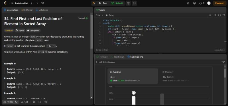 Vishal Sahu on LinkedIn: #100daysofcode #leetcode #datastructures # ... Vishal Sahu on LinkedIn: #100daysofcode #leetcode #datastructures # ...