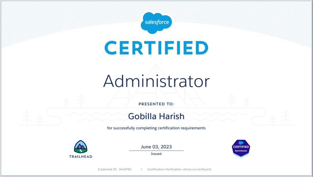 I’m happy to share that I’ve obtained a new certification: Salesforce ... I’m happy to share that I’ve obtained a new certification: Salesforce ...