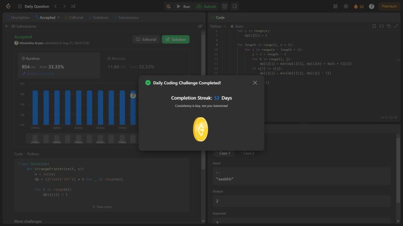 Himanshu Aryan (Anshul Pratap Singh) on LinkedIn: #leetcode ... Himanshu Aryan (Anshul Pratap Singh) on LinkedIn: #leetcode ...