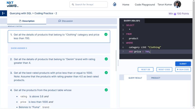 Completed coding assignment problem with NxtWave | Tarunkumar Routhu ... Completed coding assignment problem with NxtWave | Tarunkumar Routhu ...